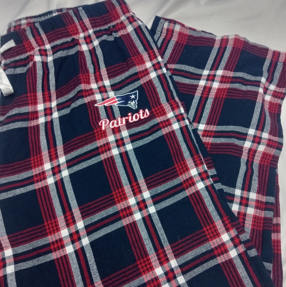 NFL | Intimates & Sleepwear | Patriots Football Nfl Team Apparel Plaid ...